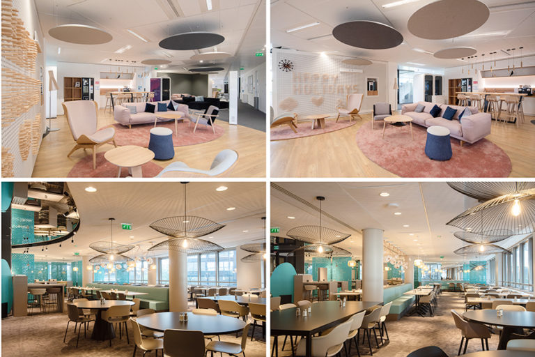 Capgemini: Mise en valeur des espaces du siège social, Issy-les ...